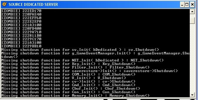 Server crash at startup - AlliedModders