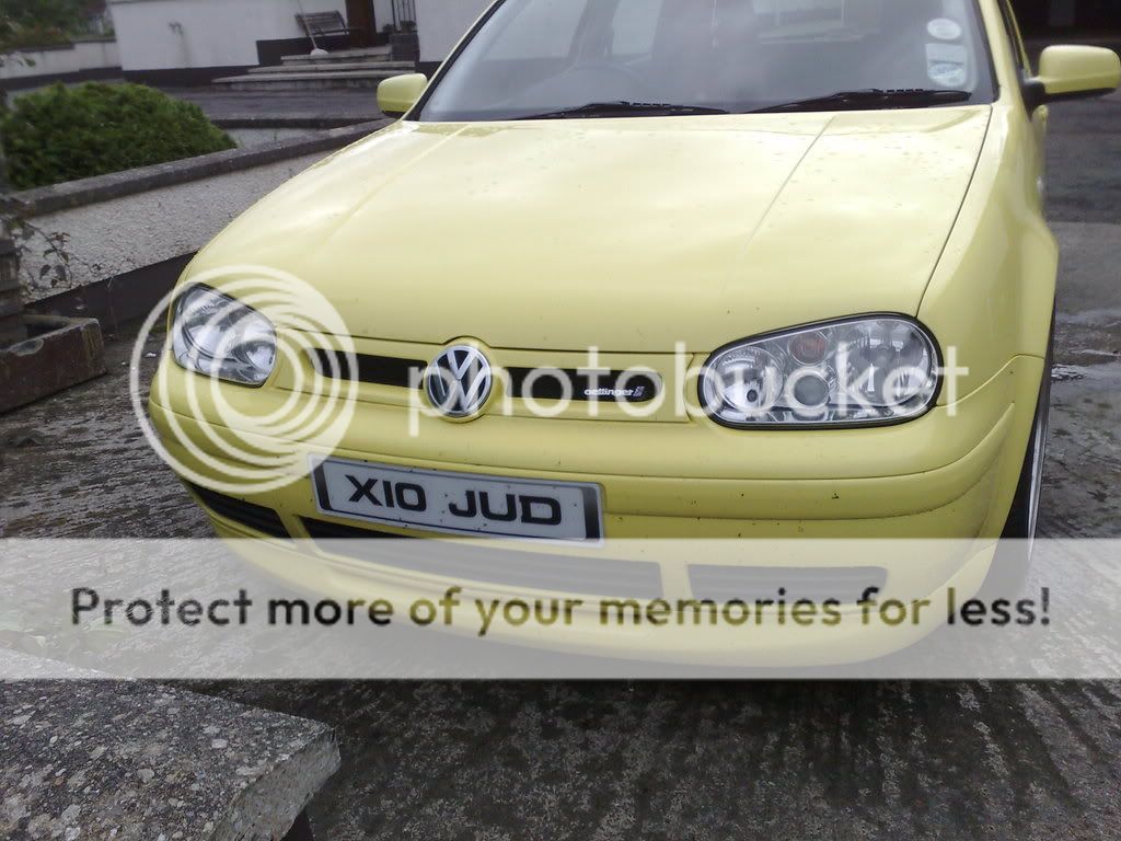 1st Detail - Mk4 2002 VW Golf Colour Concept Yellow!!! - Detailing World