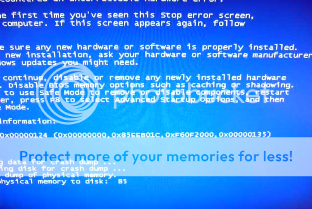 BSOD - Stop: 0x124, with other parameters included | Tech Support Forum