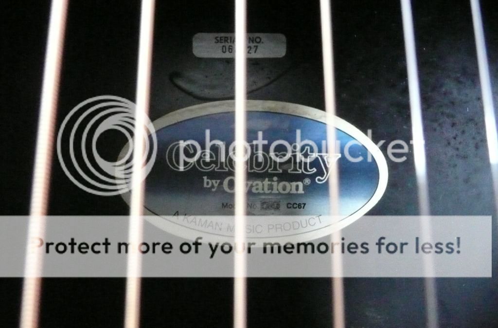 PRICE DROP FS: Ovation Celebrity CC67 Electro-Acoustic Guitar - Guitars ...