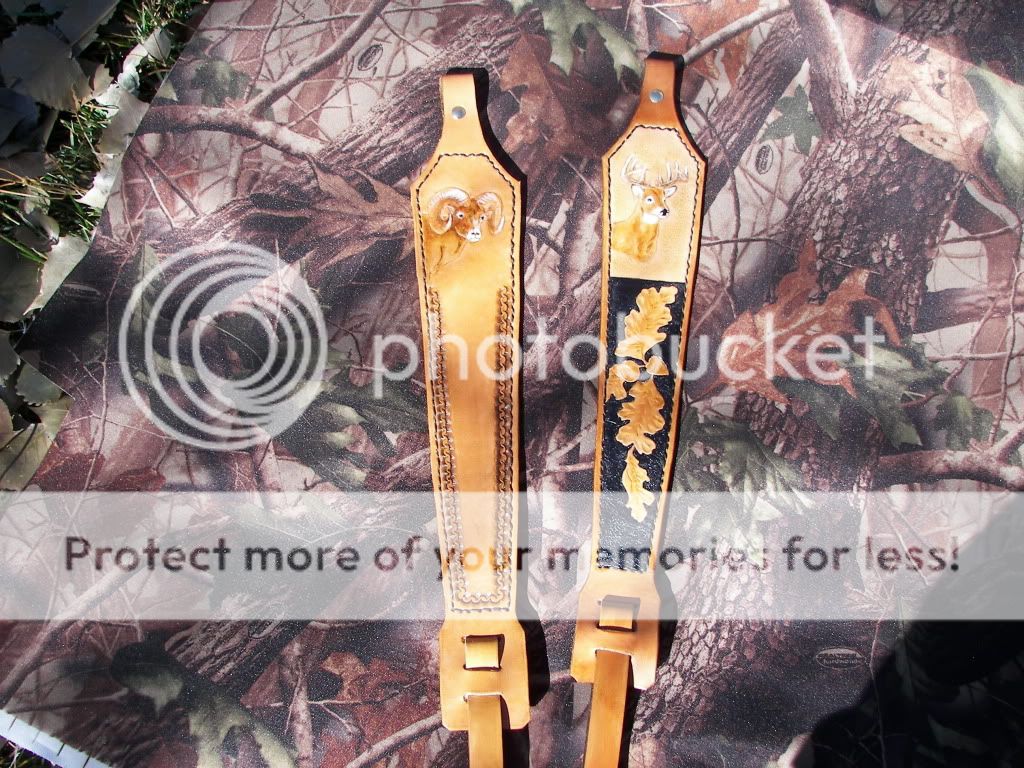 Custom Leather Rifle Slings - 24hourcampfire