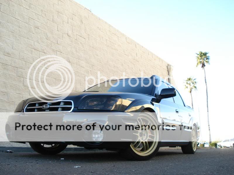 FATmobile 2006 06 Subaru Turbo Baja STi swap - Brembos / wilwoods ...