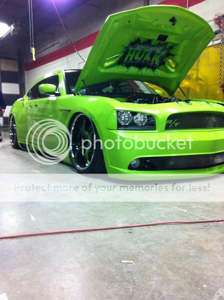 Supercharged Widebody 2007 Sublime Dodge Charger Daytona---"The Hulk ...
