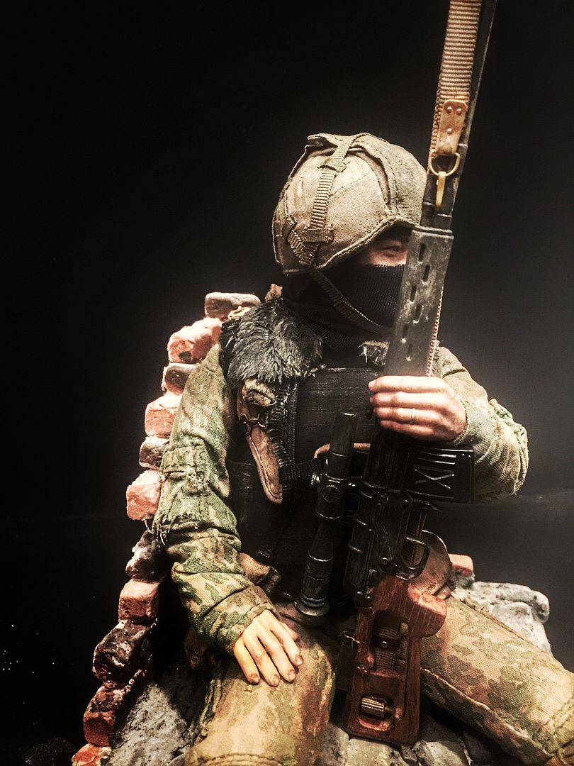 Modern War (1990s to Present) Russian sniper, 1st Chechen War