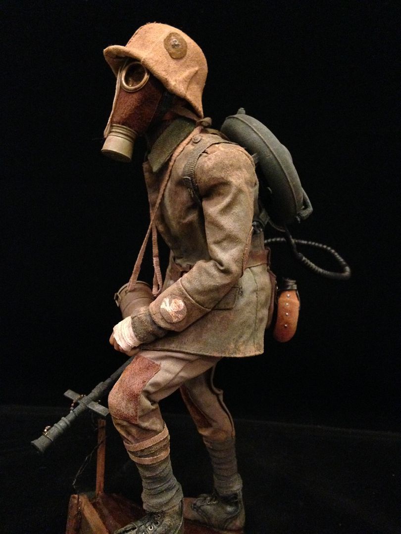 World at War (WWI, WWII, & Civil Wars) WW1 German Flamethrower Operator