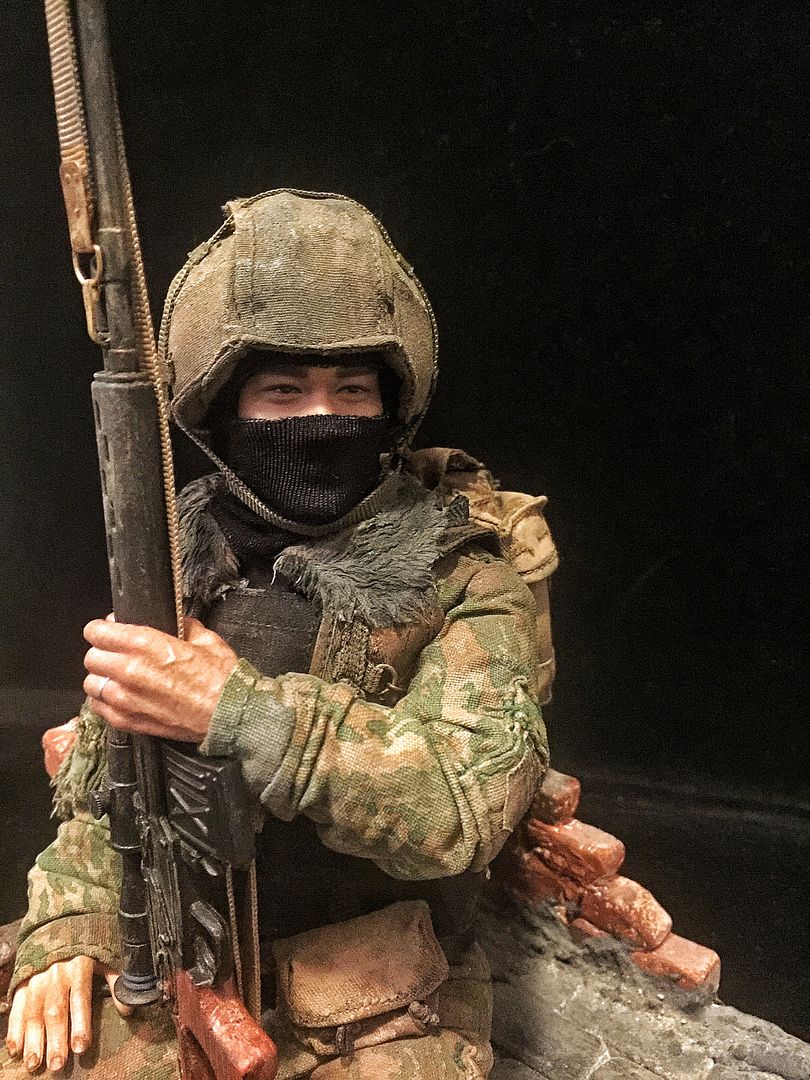 Modern War (1990s to Present) Russian sniper, 1st Chechen War